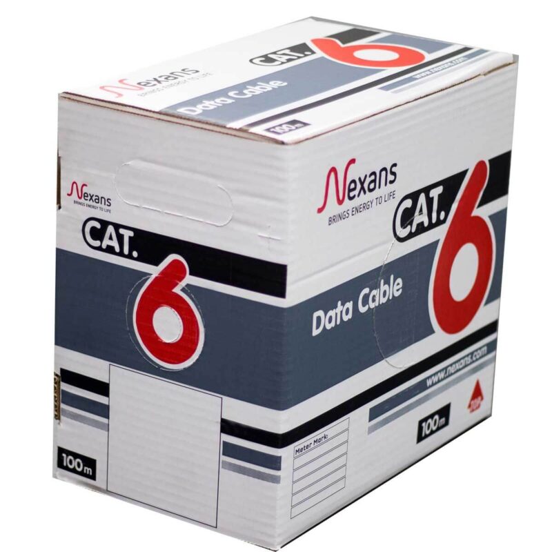 Nexans Cat6 Halojen Free 100 Metre Kutu Veri İletişim Data Kablosu ...